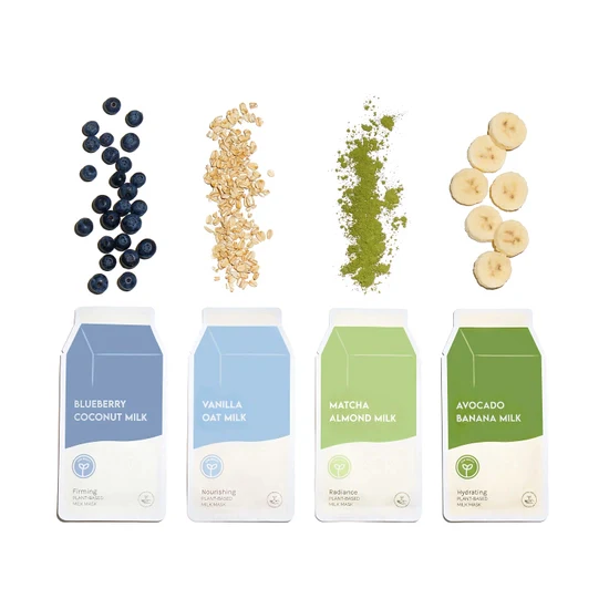 Plant-Based Milk Sheet Mask – Paradise Beauty Company